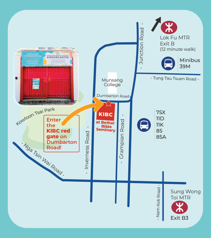Contact Us - Kowloon Baptist Church Kindergarten